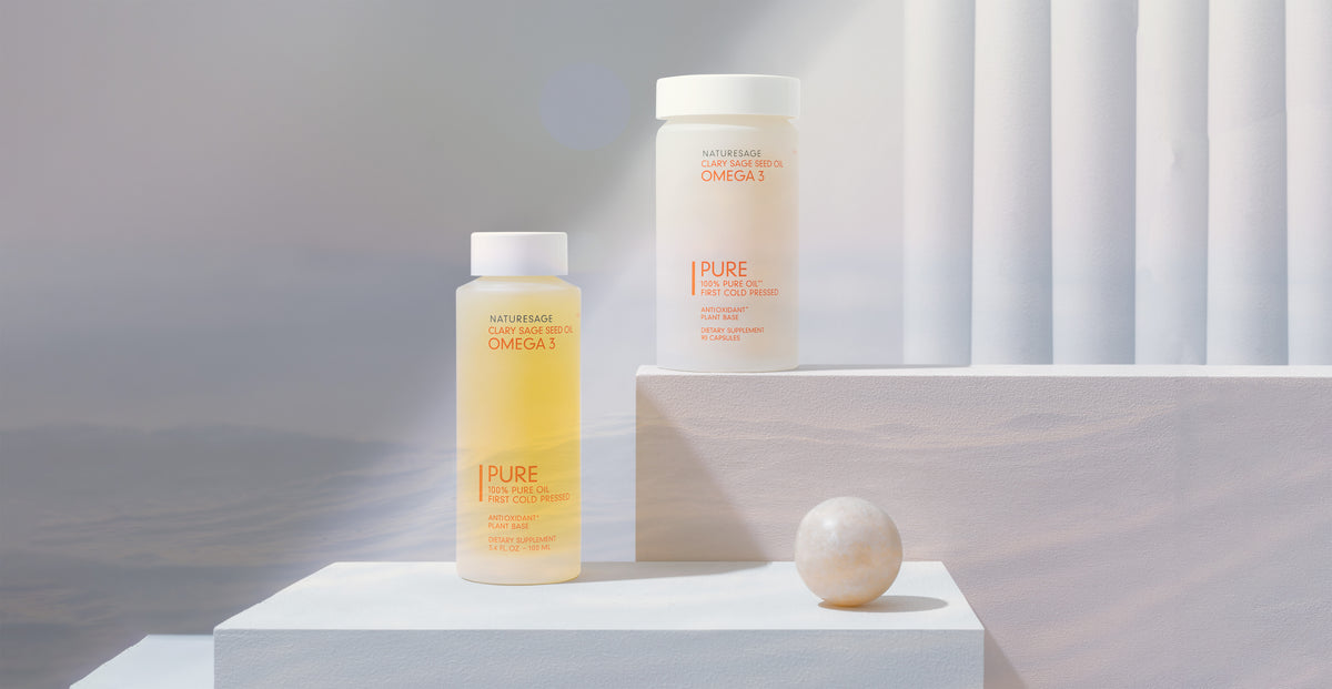 Liquid Vegan Omega3 | Sage Seed Oil – NATURESAGE OMEGA 3